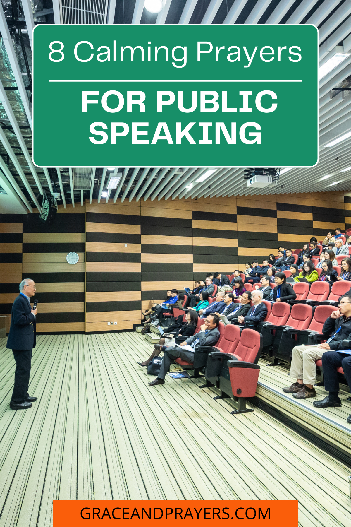 8 Calming Prayers for Public Speaking - Grace and Prayers