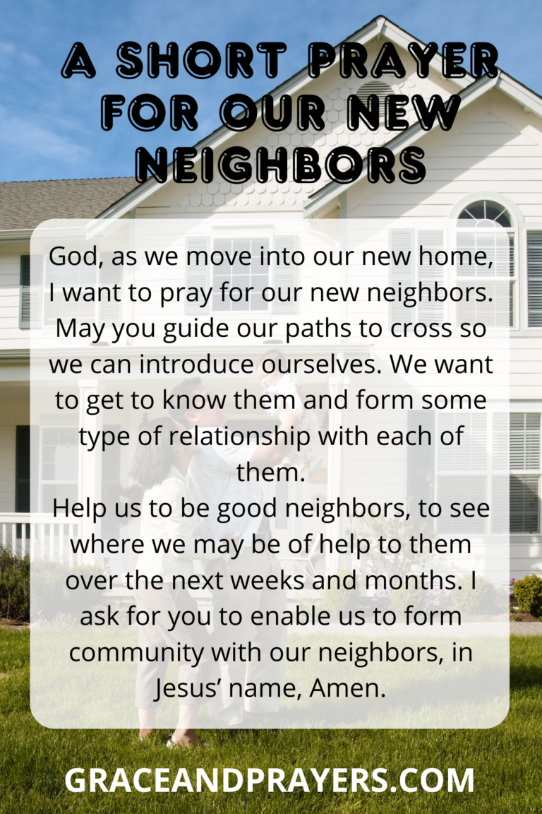 6 Grateful Prayers for a New Home - Grace and Prayers