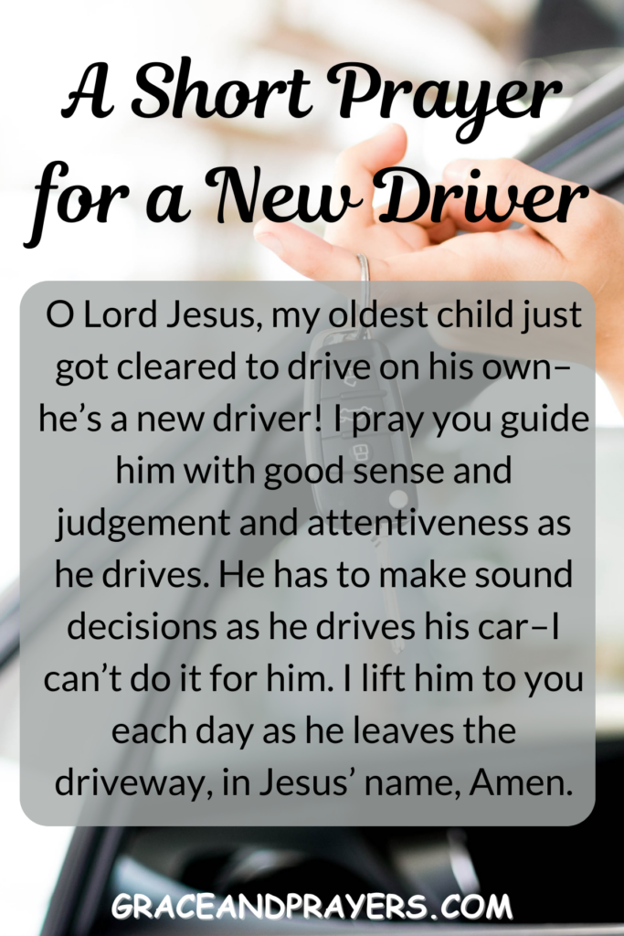 6 Anxiety-Reducing Prayers for New Drivers