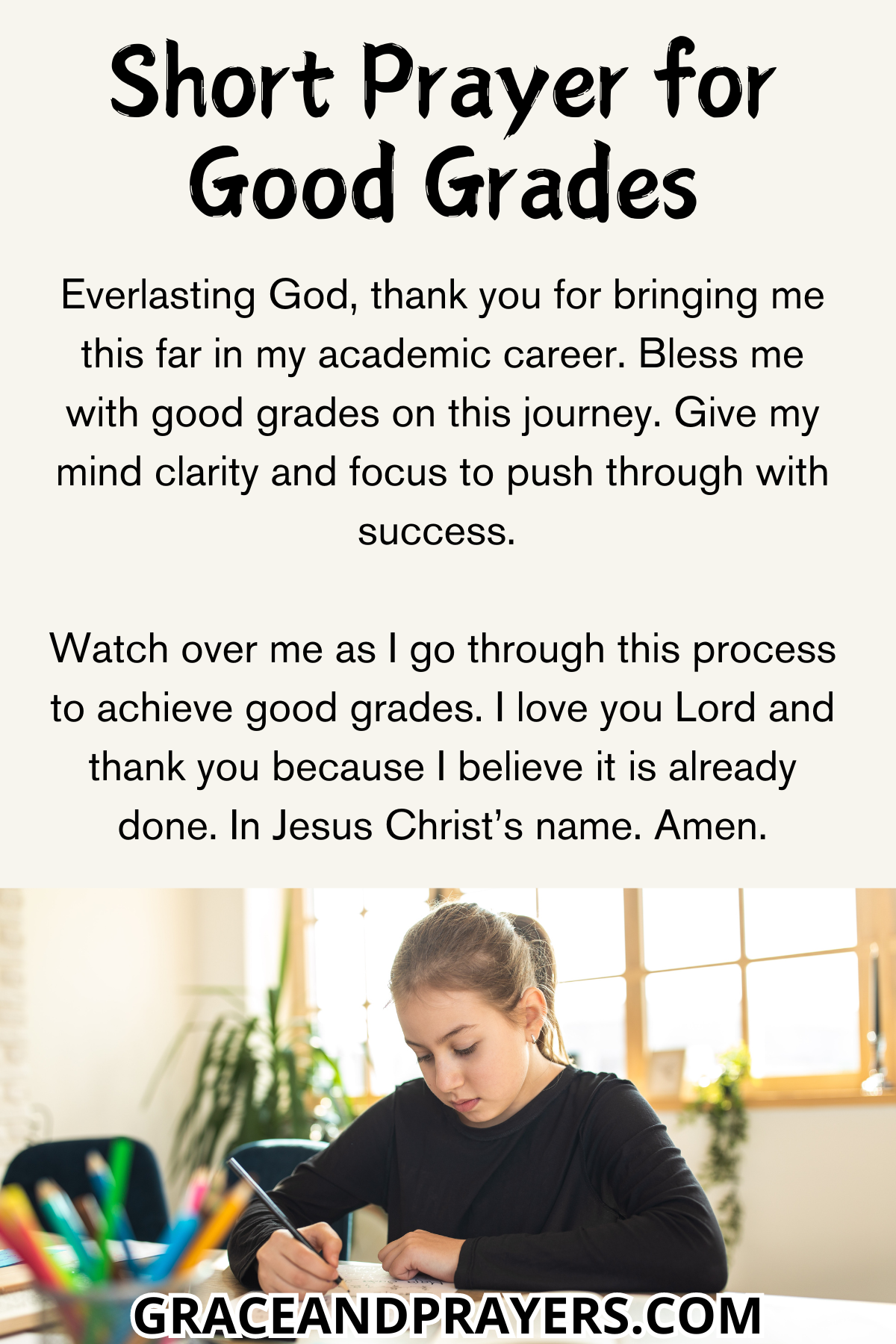 8 Powerful Prayers For Good Grades - Grace and Prayers