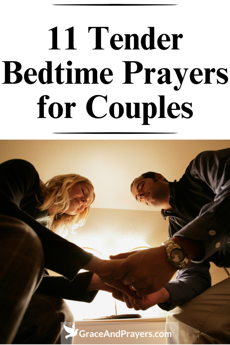 11 Tender Bedtime Prayers for Couples - Grace and Prayers