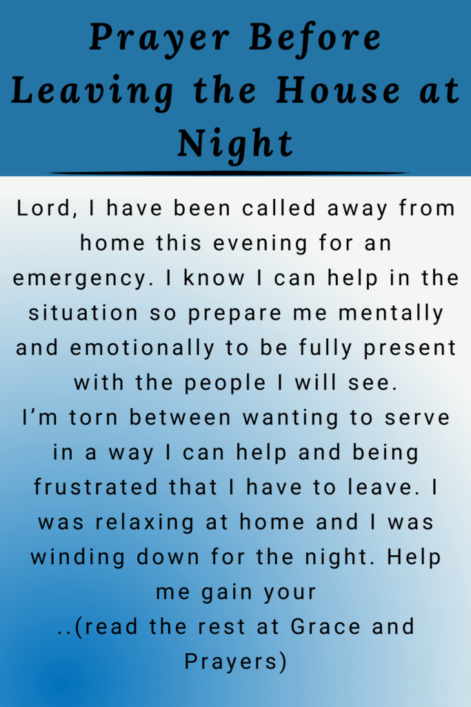 5 Meaningful Prayers Before Leaving the House - Grace and Prayers