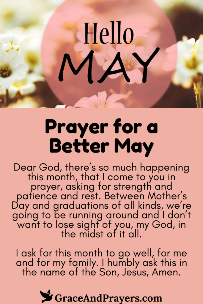 12 Encouraging Prayers for a Better Month - Grace and Prayers