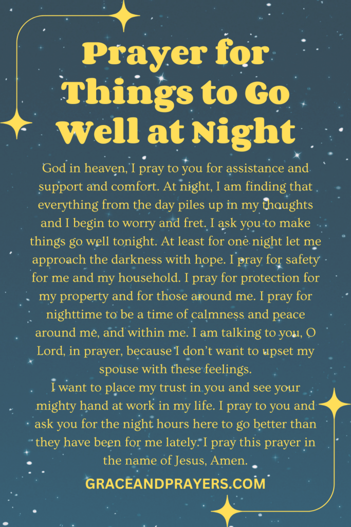 6 Soothing Prayers for All to Go Well - Grace and Prayers
