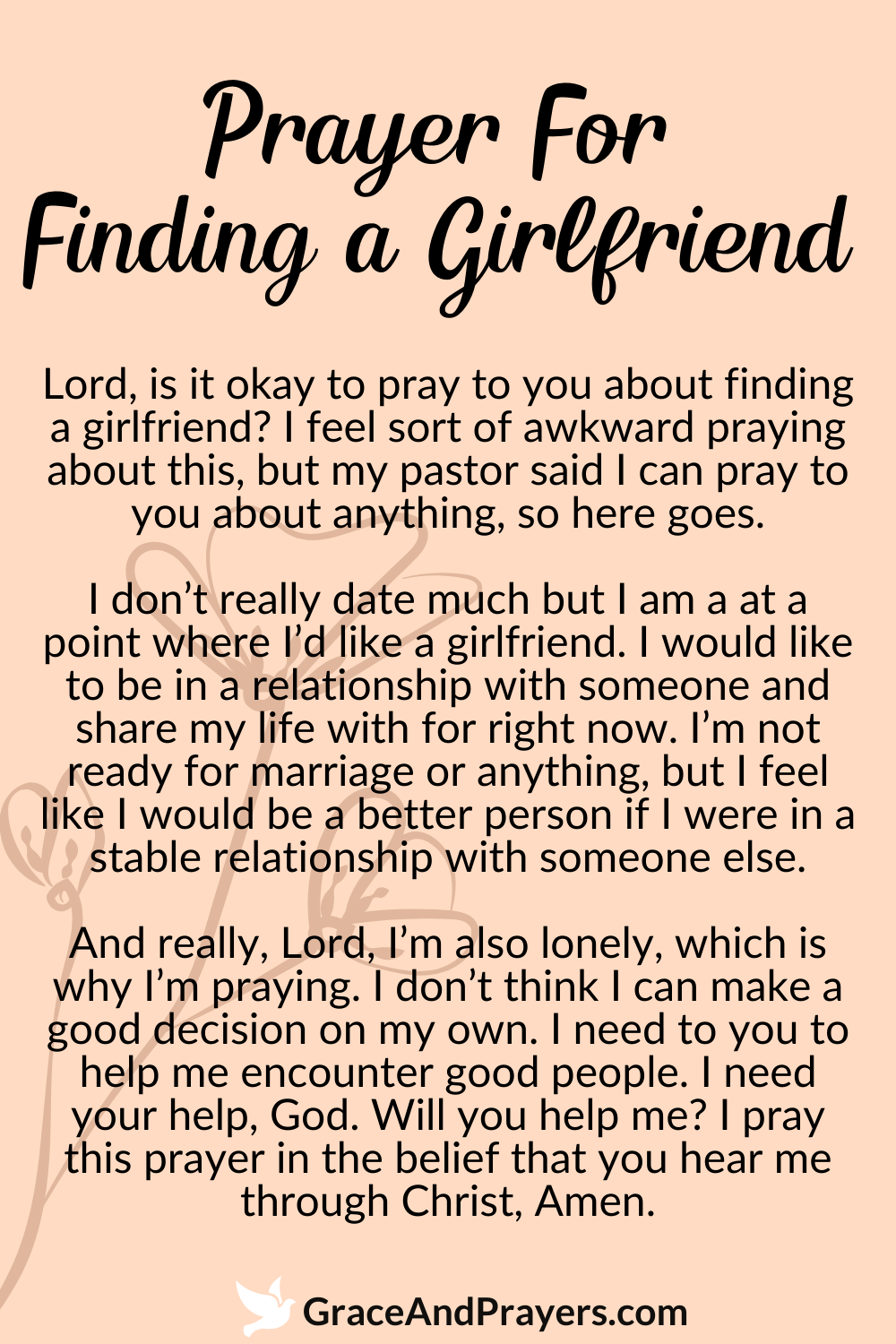11 Honest Prayers For a Girlfriend - Grace and Prayers