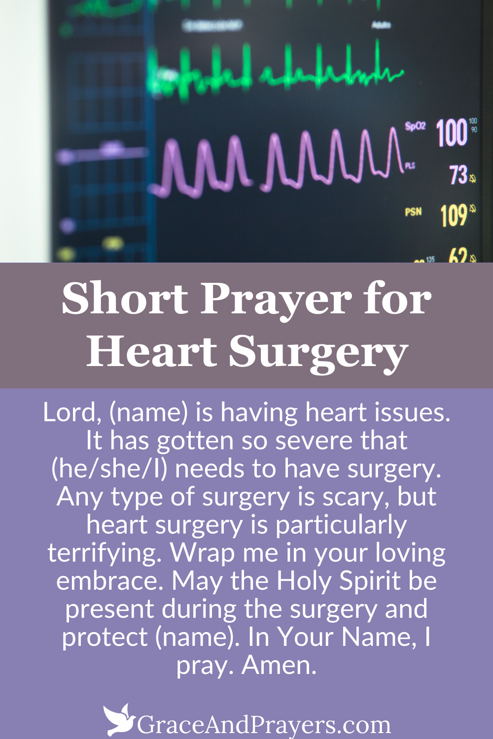 8 Powerful Prayers for Heart Surgery - Grace and Prayers