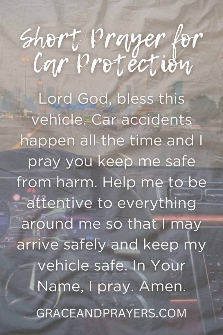 7 Powerful Prayers for Car Protection - Grace and Prayers