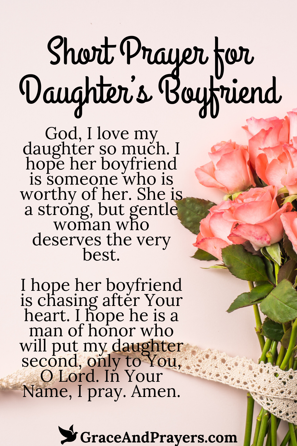 6 Loving Prayers for a Daughter and Her Boyfriend - Grace and Prayers