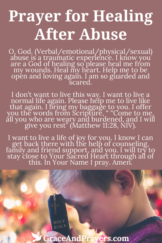 16 Healing Prayers for Abused Children - Grace and Prayers