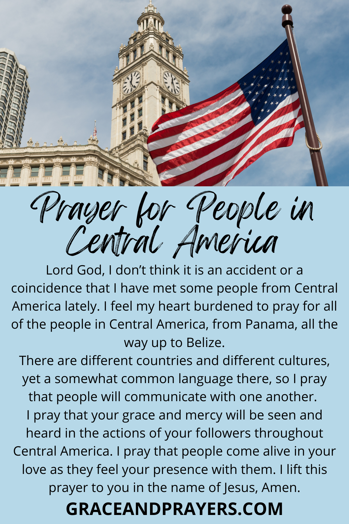 11 Caring Prayers for All the People of the World - Grace and Prayers