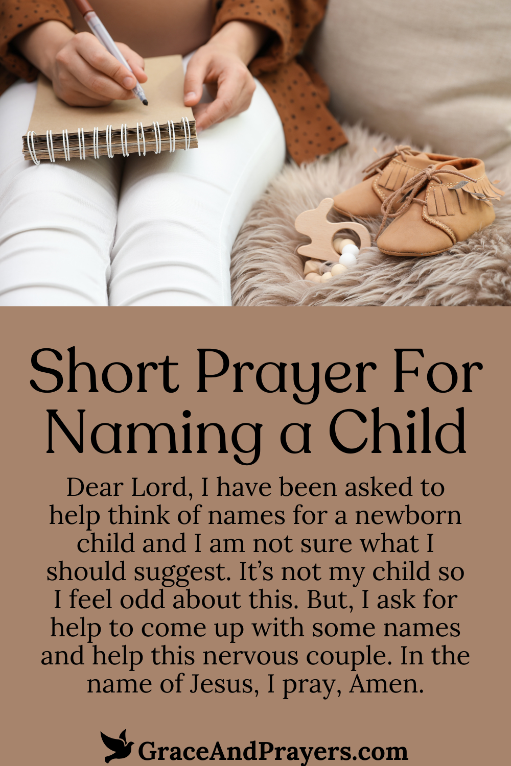 8 Heartfelt Prayers For Naming A Child - Grace and Prayers