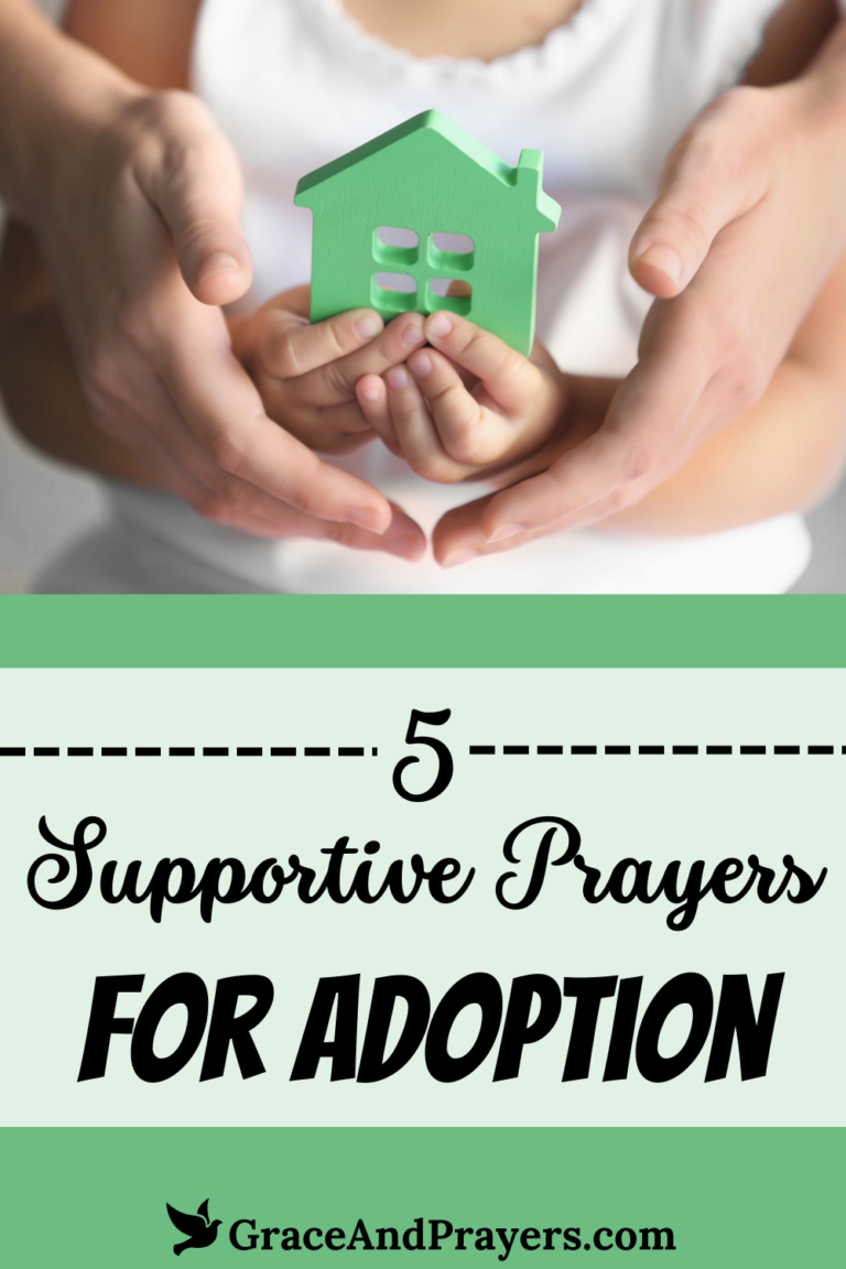 5 Supportive Prayers For Adoption - Grace and Prayers