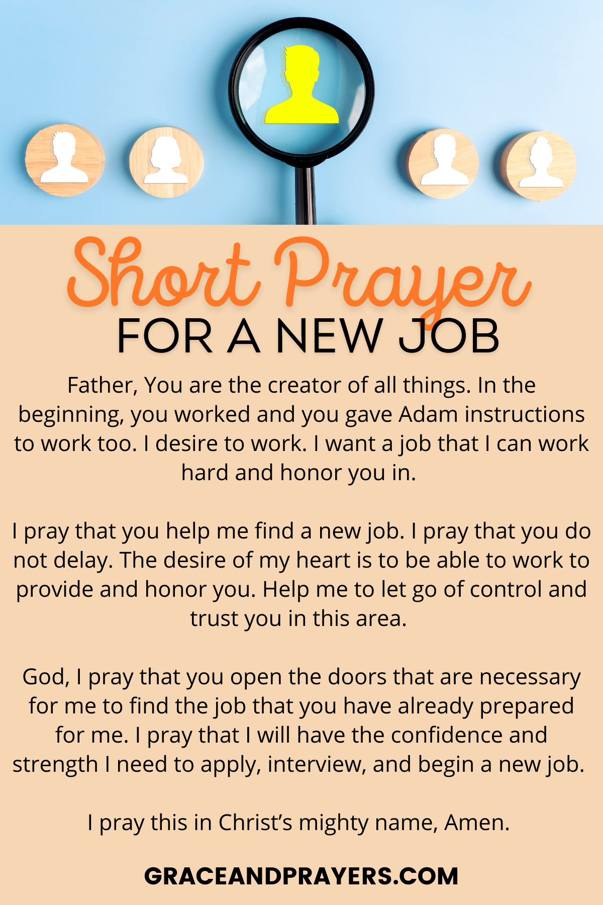 5 Trusting Prayers To Find A New Job - Grace and Prayers