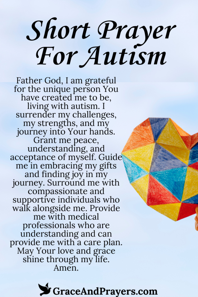 4 Supportive Prayers For Autism - Grace and Prayers