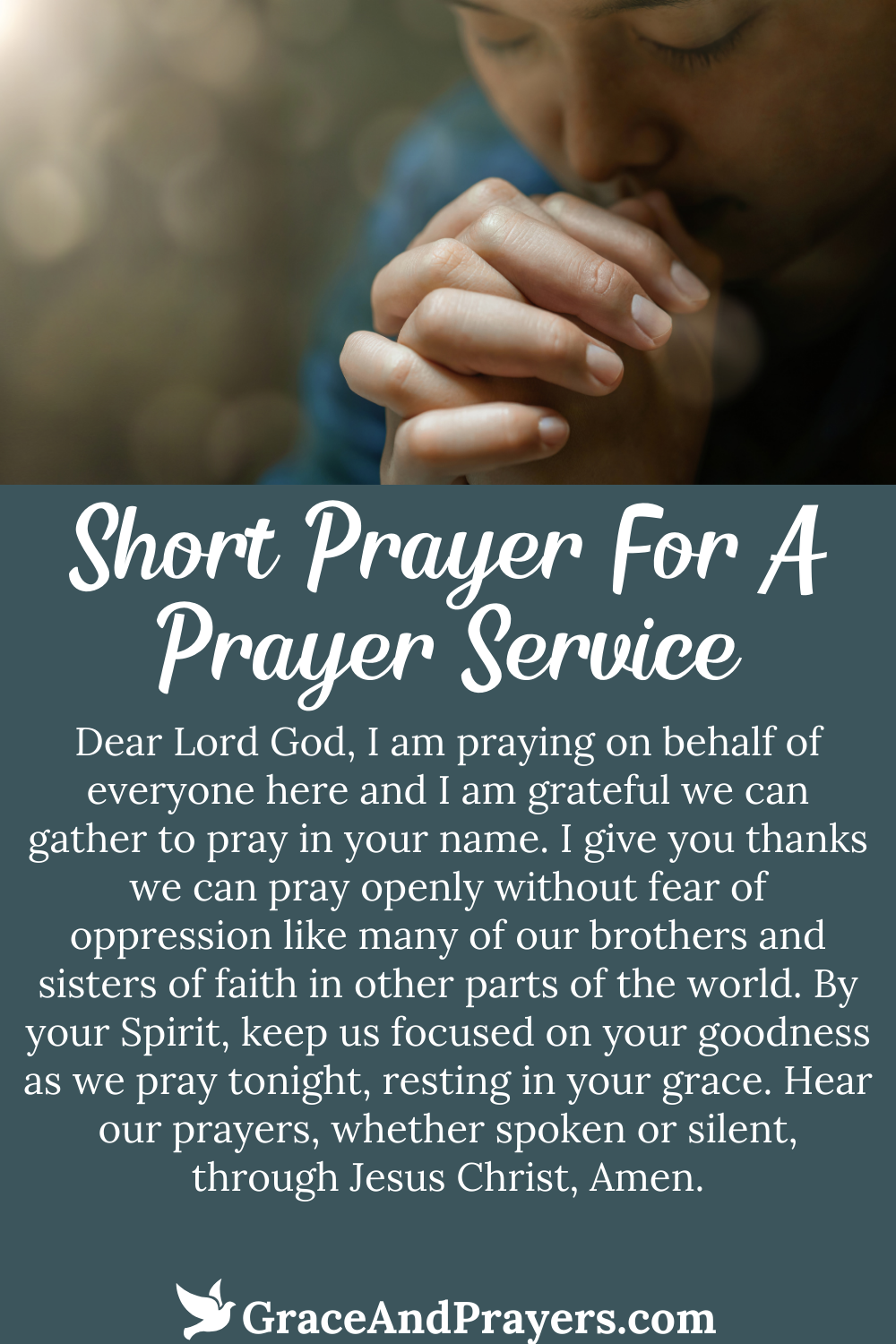 9 Useful Prayers For A Prayer Service - Grace and Prayers