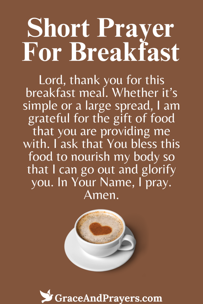 10 Energetic Prayers For Breakfast - Grace and Prayers