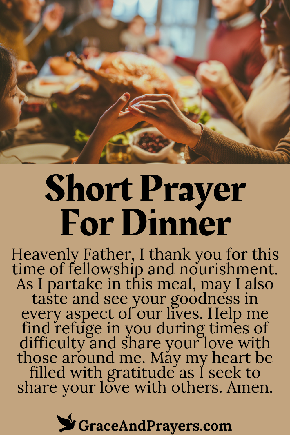 8 Grateful Prayers For Dinner - Grace and Prayers
