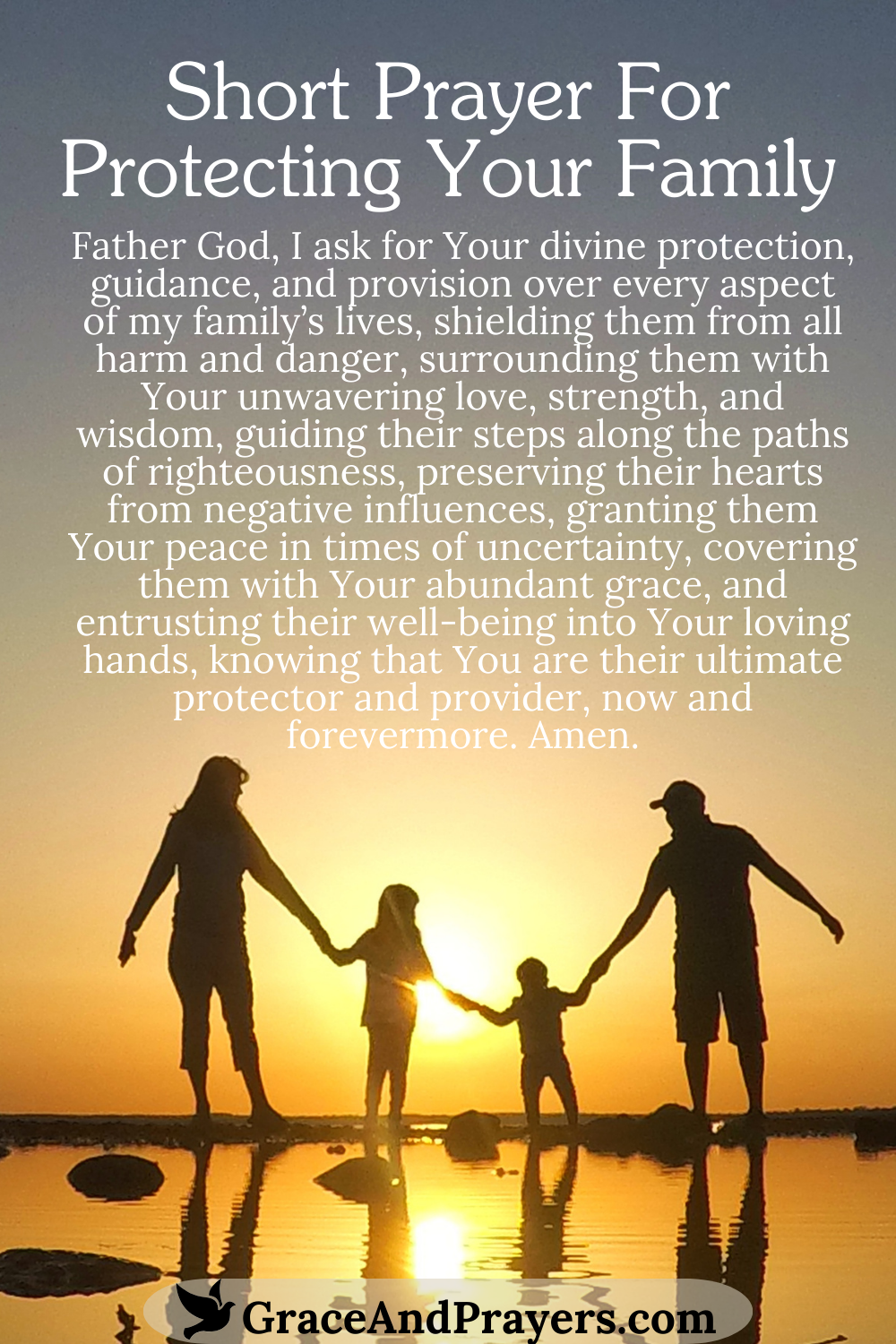 9 Loving Prayers For Family Protection - Grace and Prayers