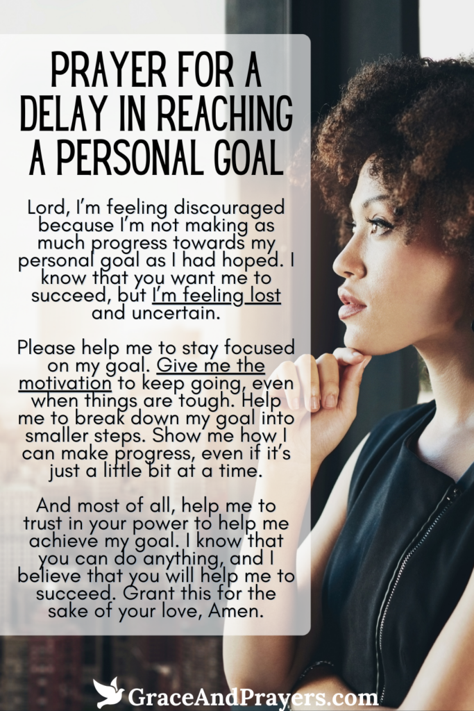 7 Steady Prayers For Setbacks And Delays - Grace and Prayers