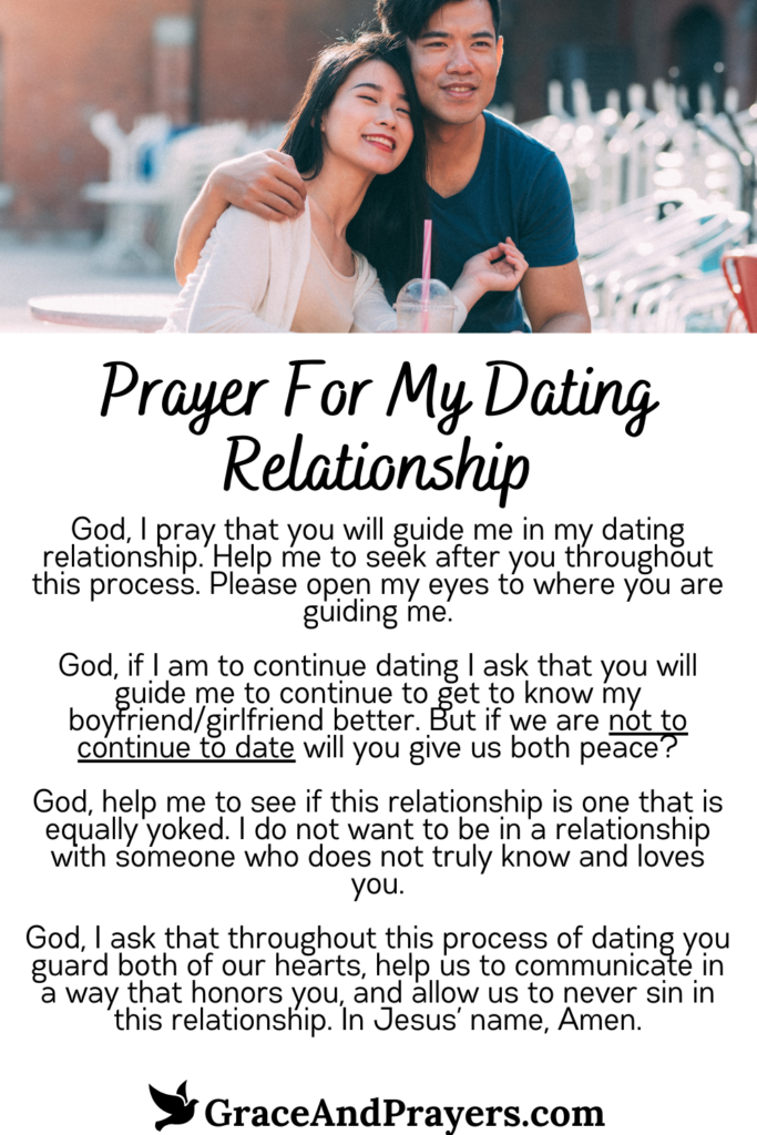 6 Guiding Prayers For Couples Dating - Grace and Prayers