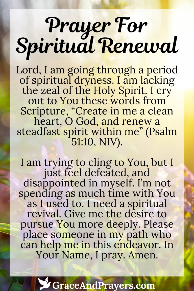 7 Jubilant Prayers For Renewal - Grace and Prayers