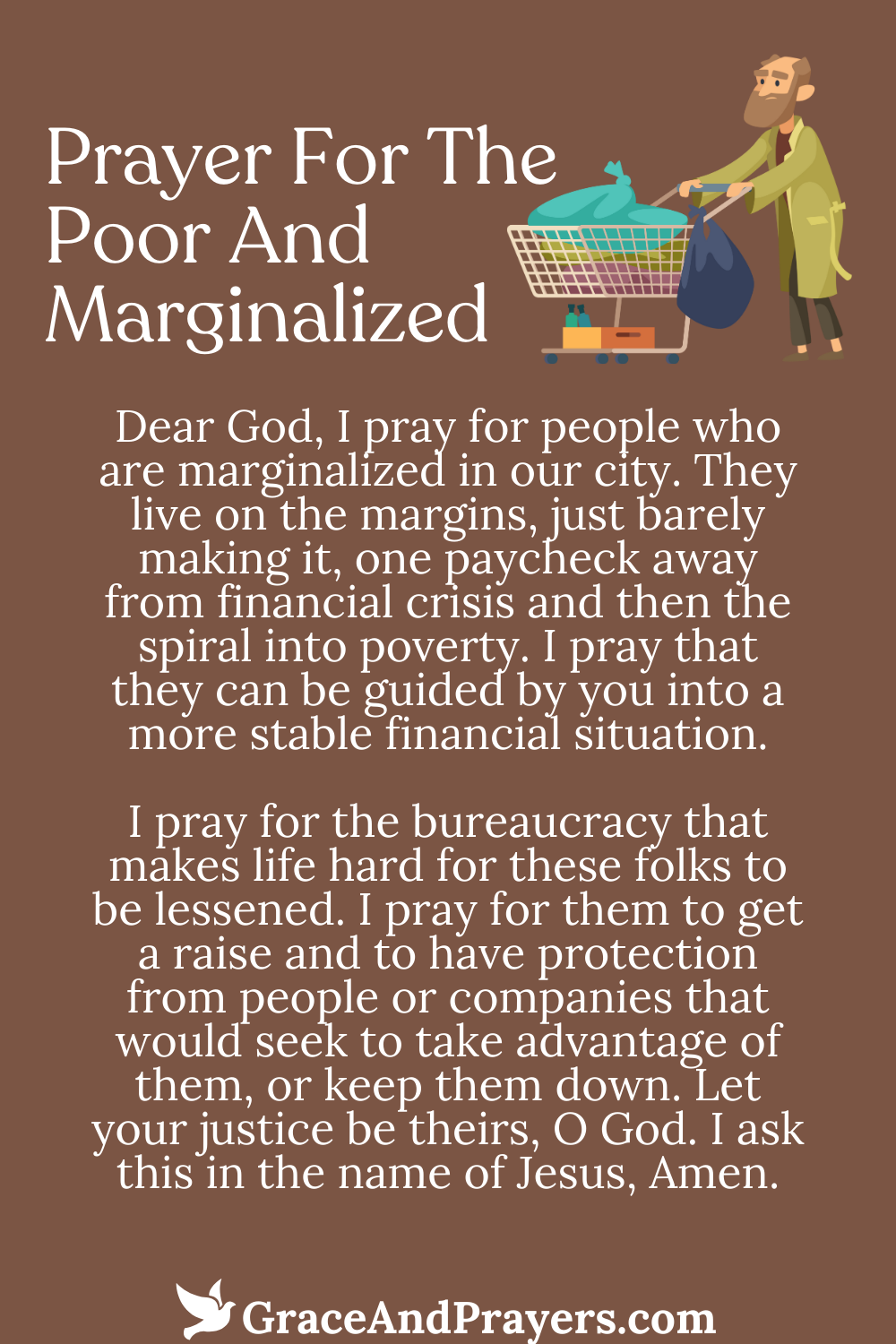 13 Kind Prayers For The Poor - Grace and Prayers