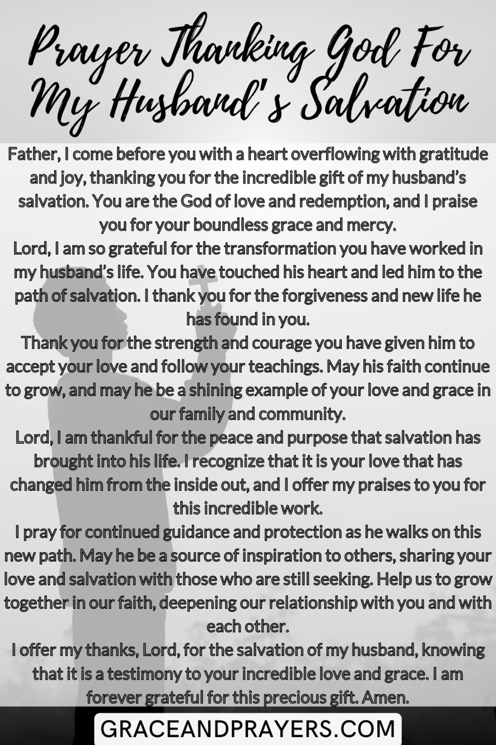 5 Honest Prayers Thanking God For Salvation - Grace and Prayers