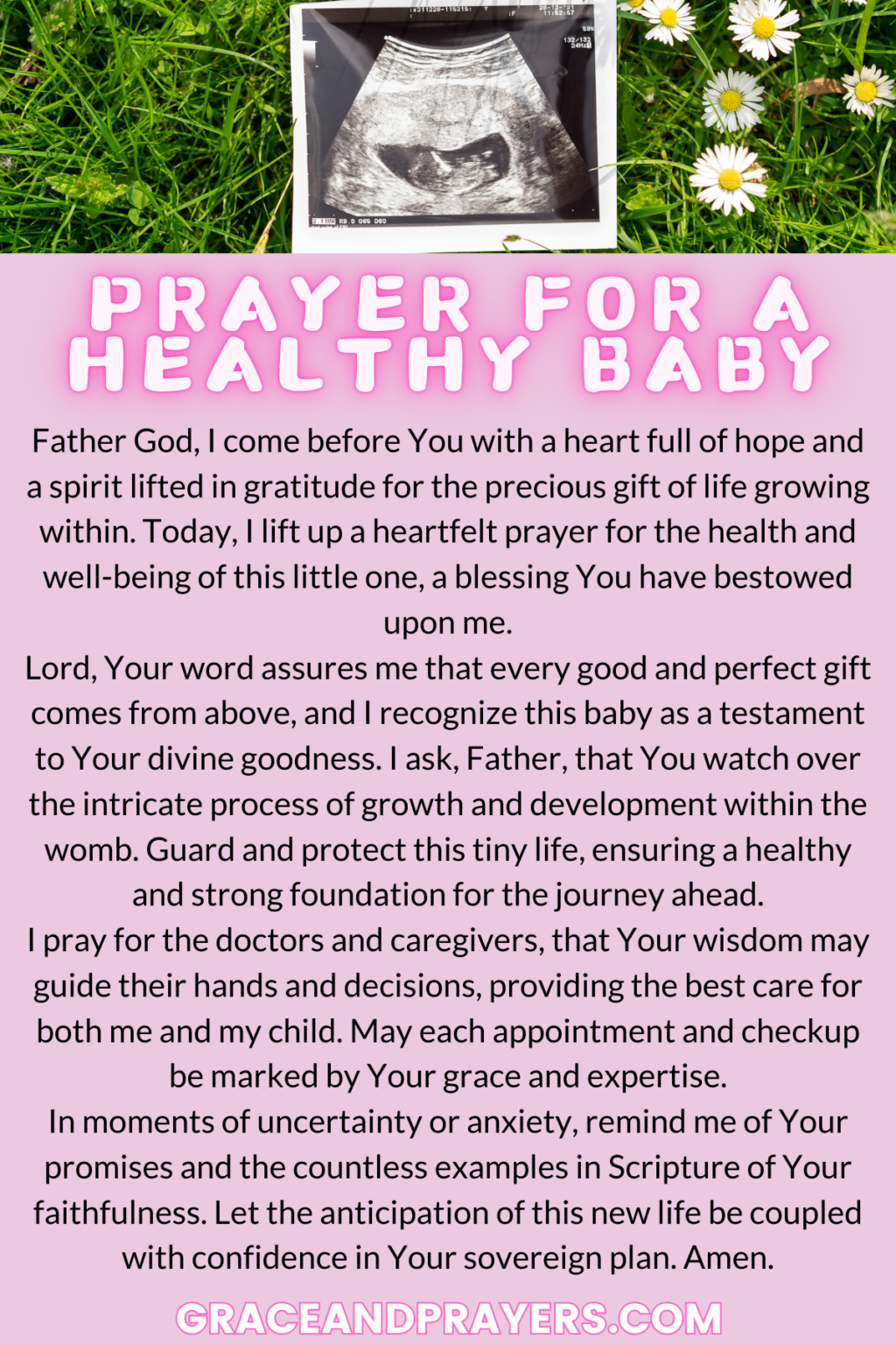 7 Loving Prayers For Expectant Mothers - Grace and Prayers
