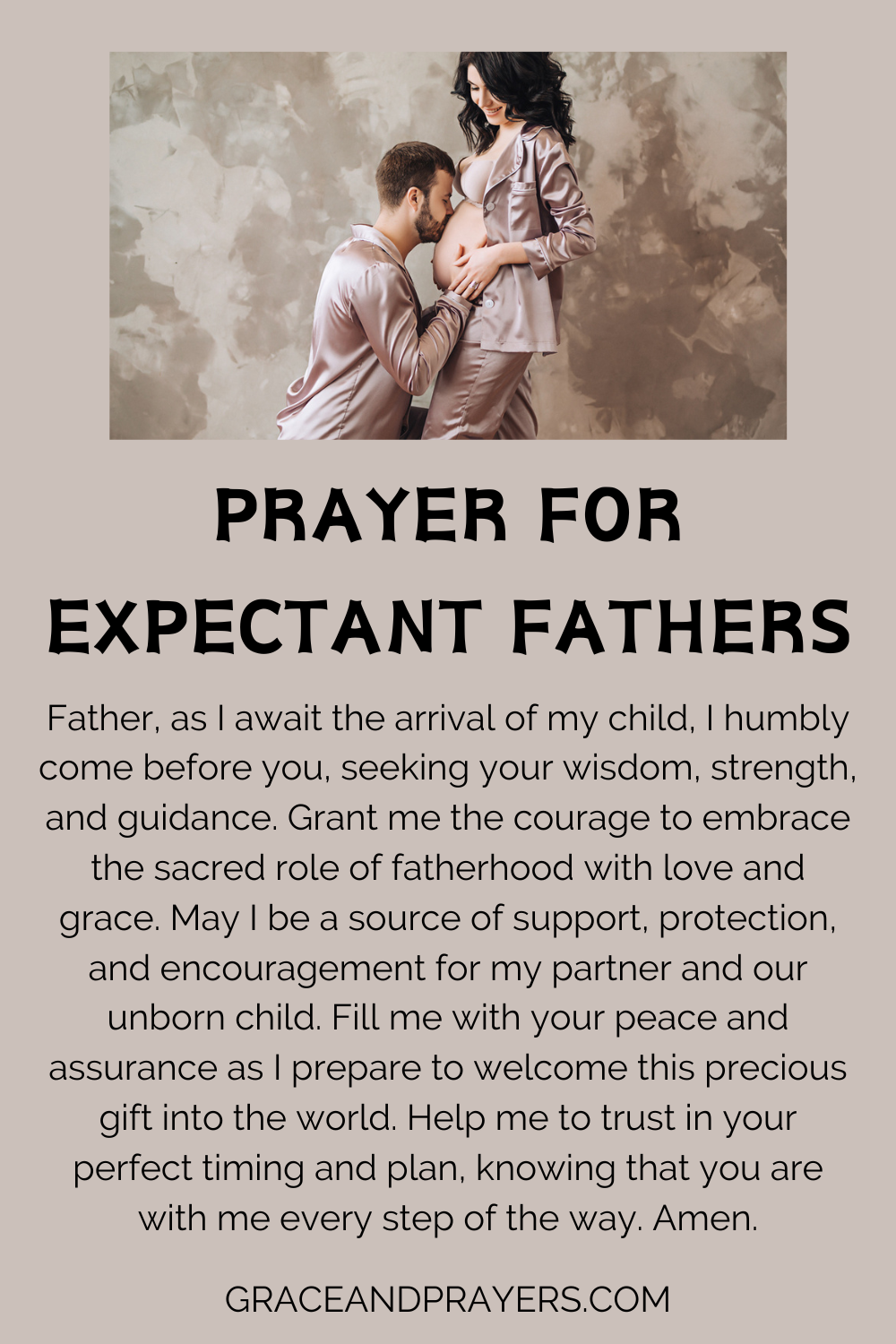 5 Loving Prayers for Expectant Fathers - Grace and Prayers