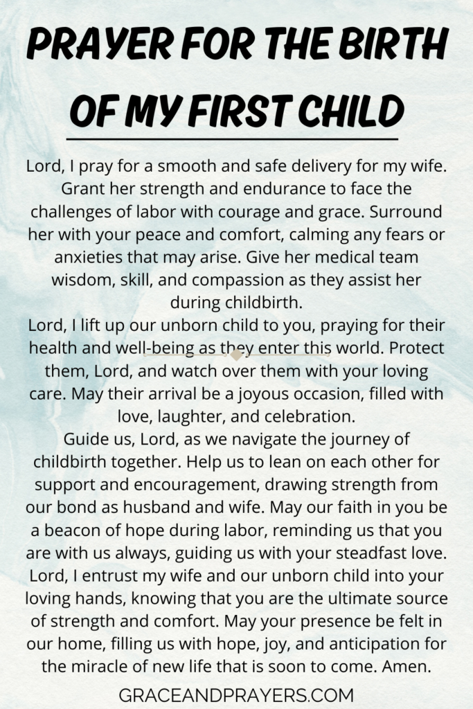 5 Loving Prayers for Expectant Fathers - Grace and Prayers