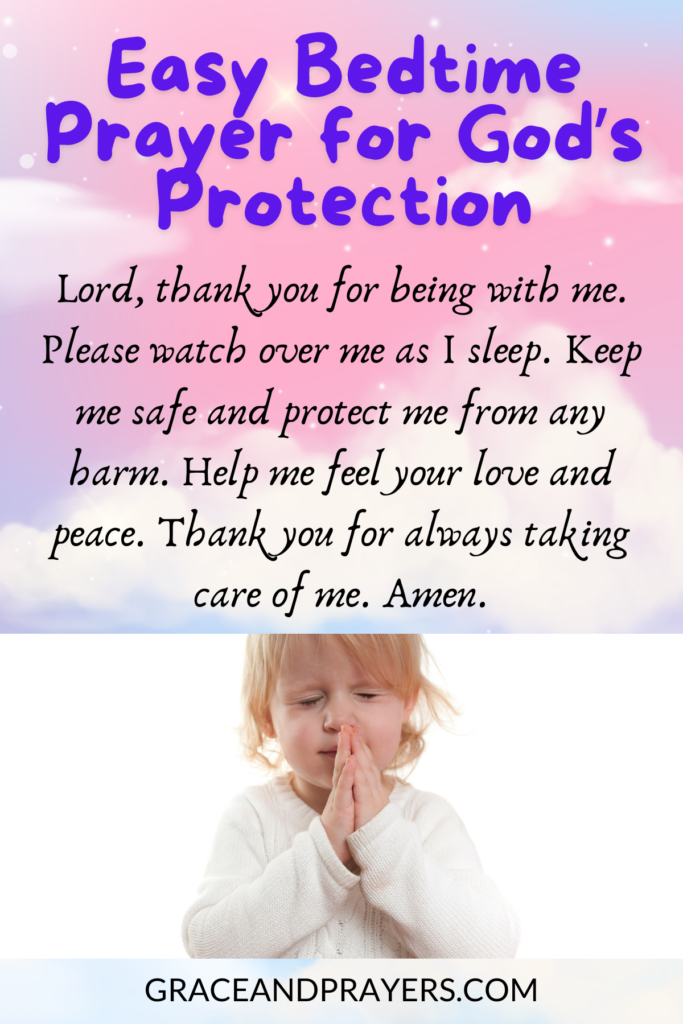 16 Easy Bedtime Prayers For Toddlers - Grace and Prayers