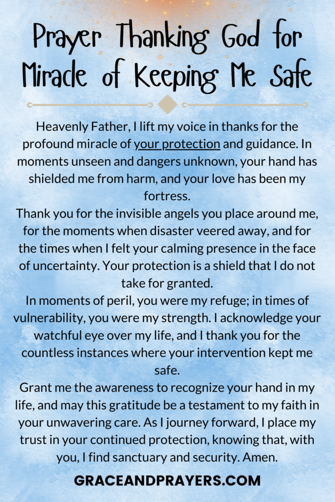 6 Hopeful Prayers Thanking God for a Miracle - Grace and Prayers