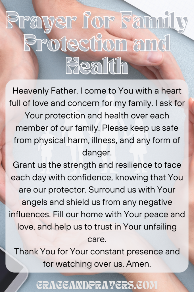 10 Powerful Prayers For Family Protection And Health - Grace and Prayers