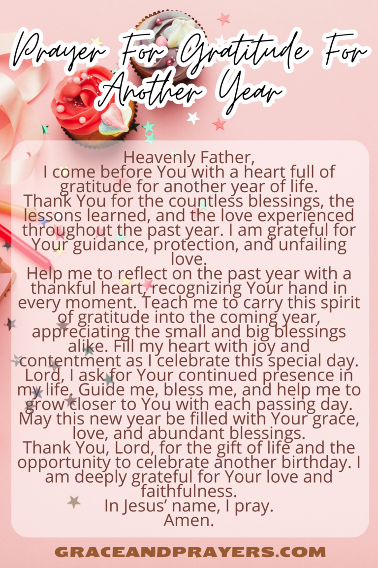 15 Heartfelt Prayers For Celebrating Your Birthday - Grace and Prayers