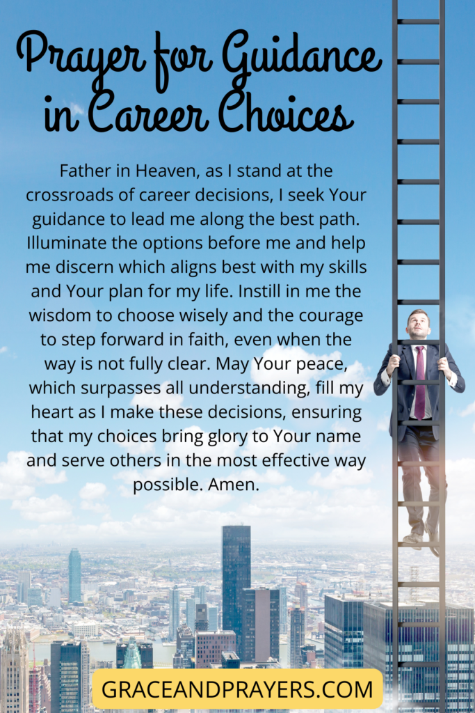 15 Empowering Prayers For A Fulfilling And Successful Career - Grace ...