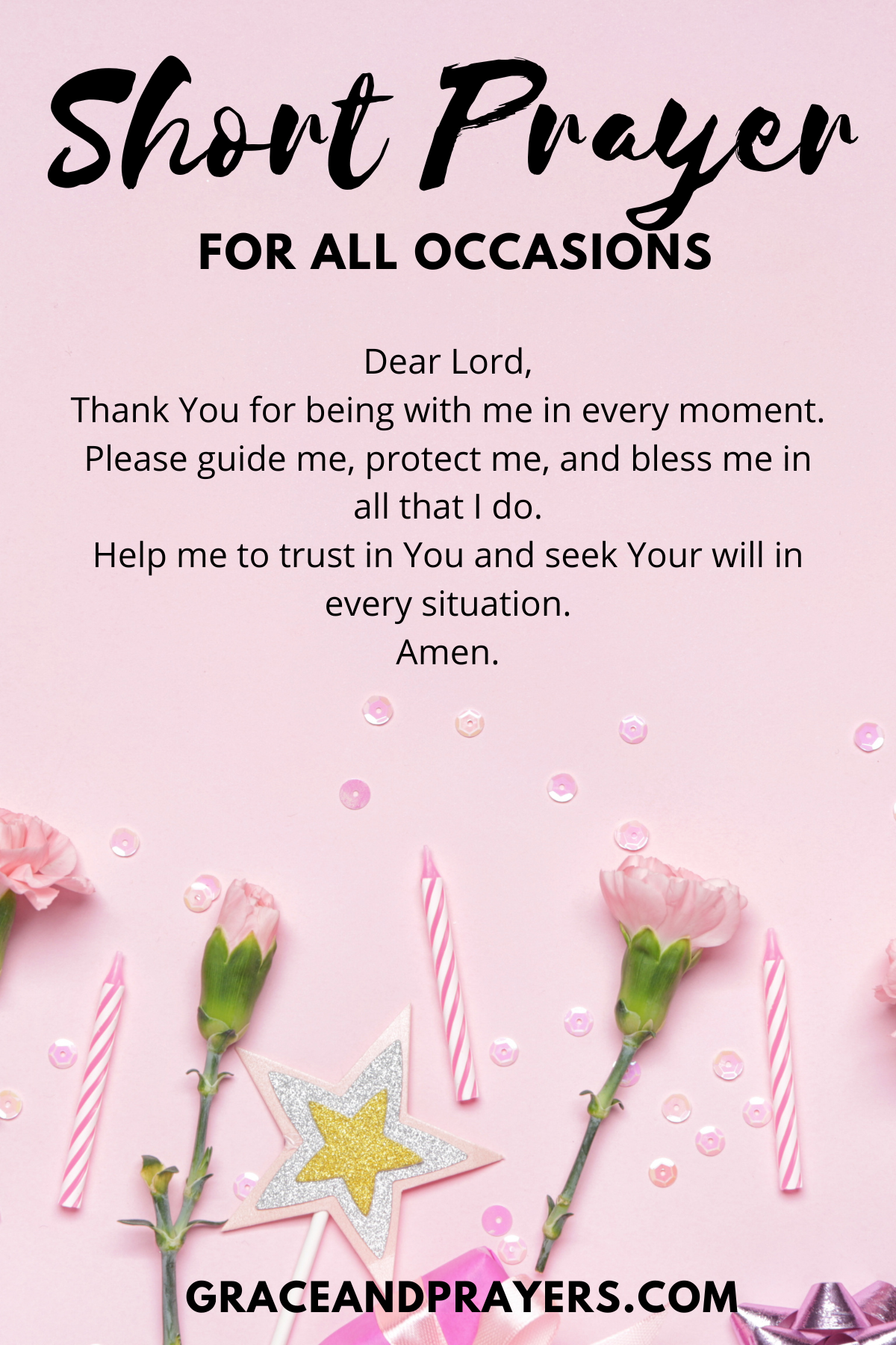 9 Versatile Prayers For Various Occasions - Grace and Prayers