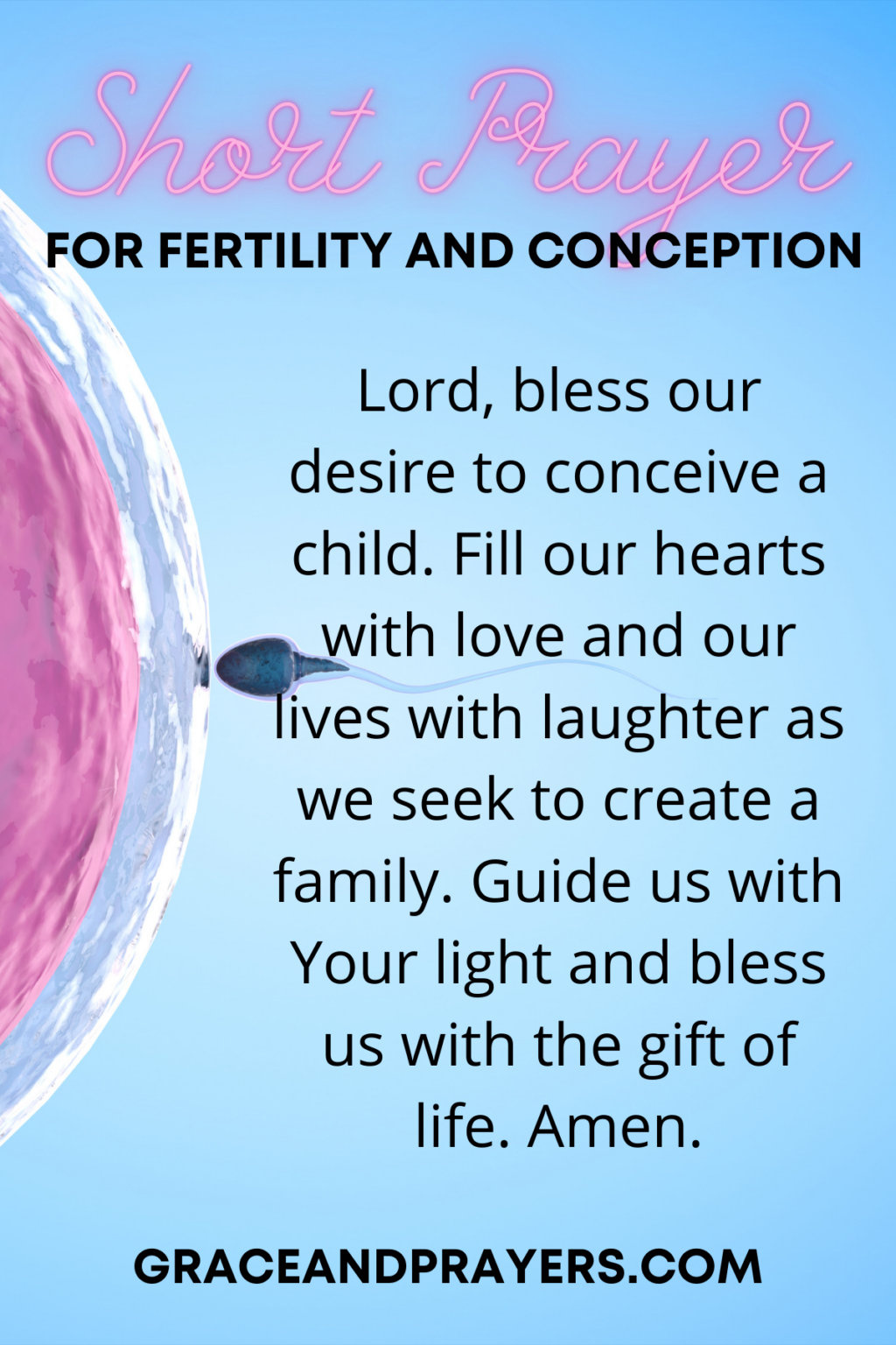 12 Hopeful Prayers For Fertility and Conception - Grace and Prayers