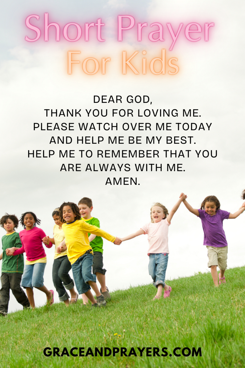 15 Encouraging Prayers For Kids - Grace and Prayers