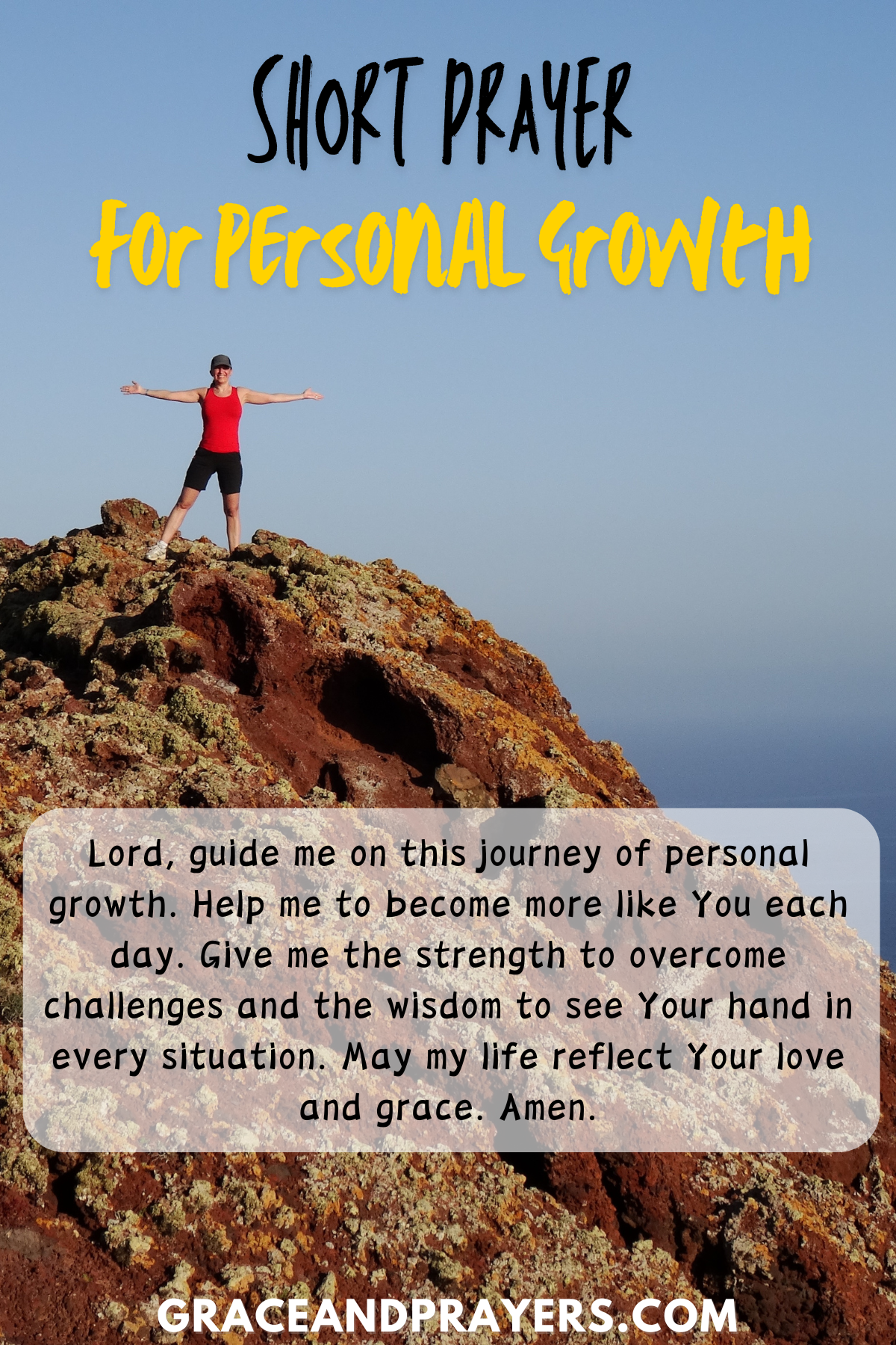 13 Meaningful Prayers For Personal Growth - Grace and Prayers