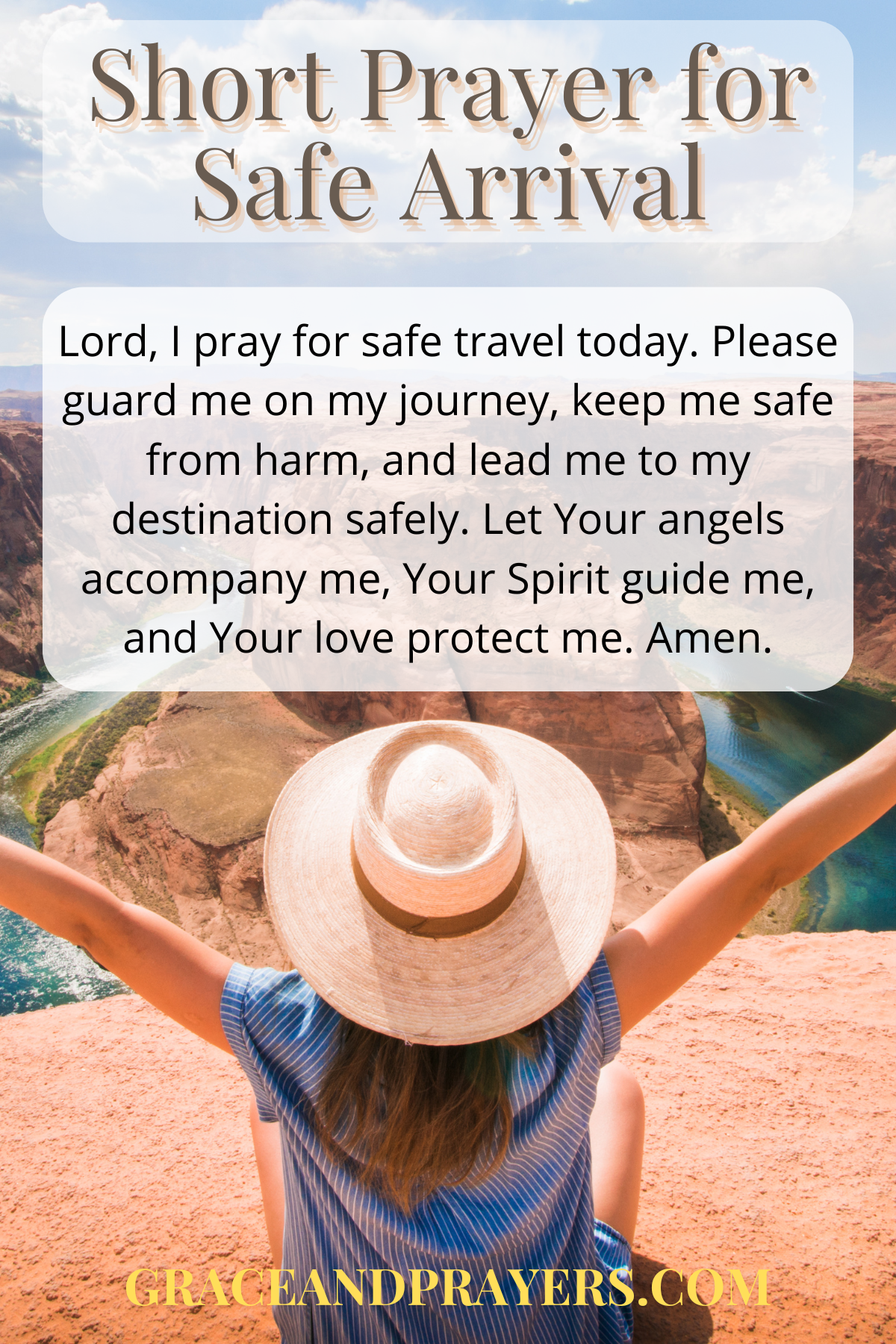 15 Peaceful Prayers For Safe Arrival At Your Destination - Grace and ...