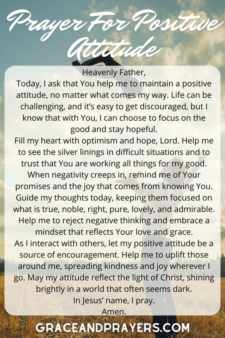 12 Morning Prayers For A Positive Day - Grace and Prayers
