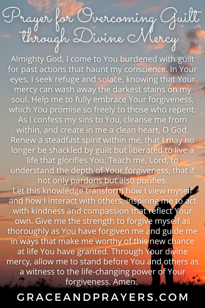 4 Prayers and Bible Verses About Forgiveness From God - Grace and Prayers