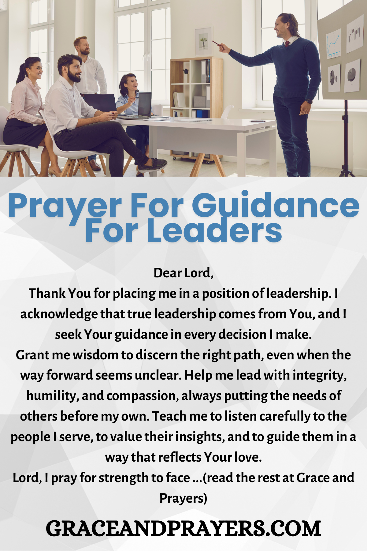 8 Devoted Prayers For Guidance For Leaders - Grace and Prayers