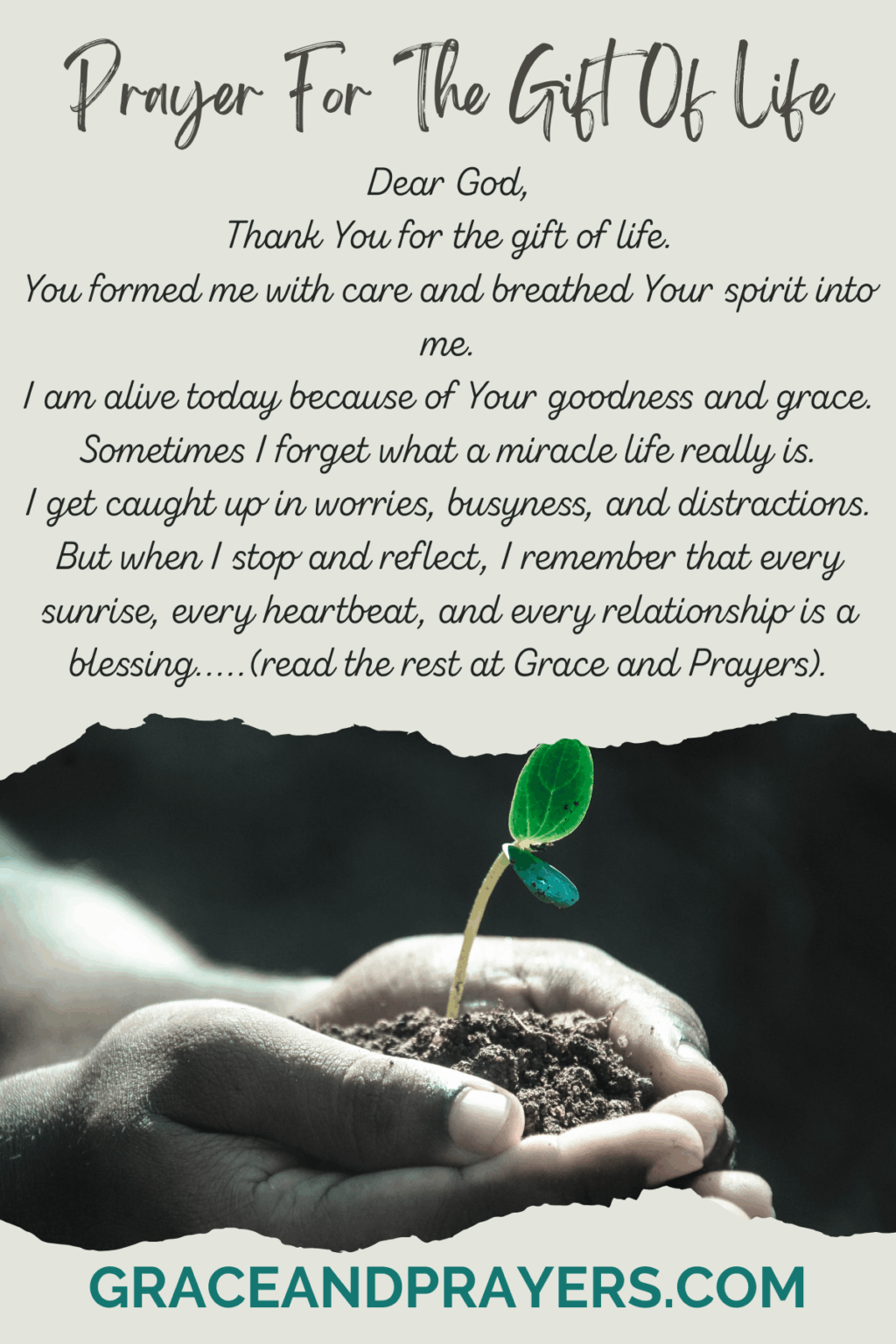 10 Grateful Prayers For Life - Grace and Prayers