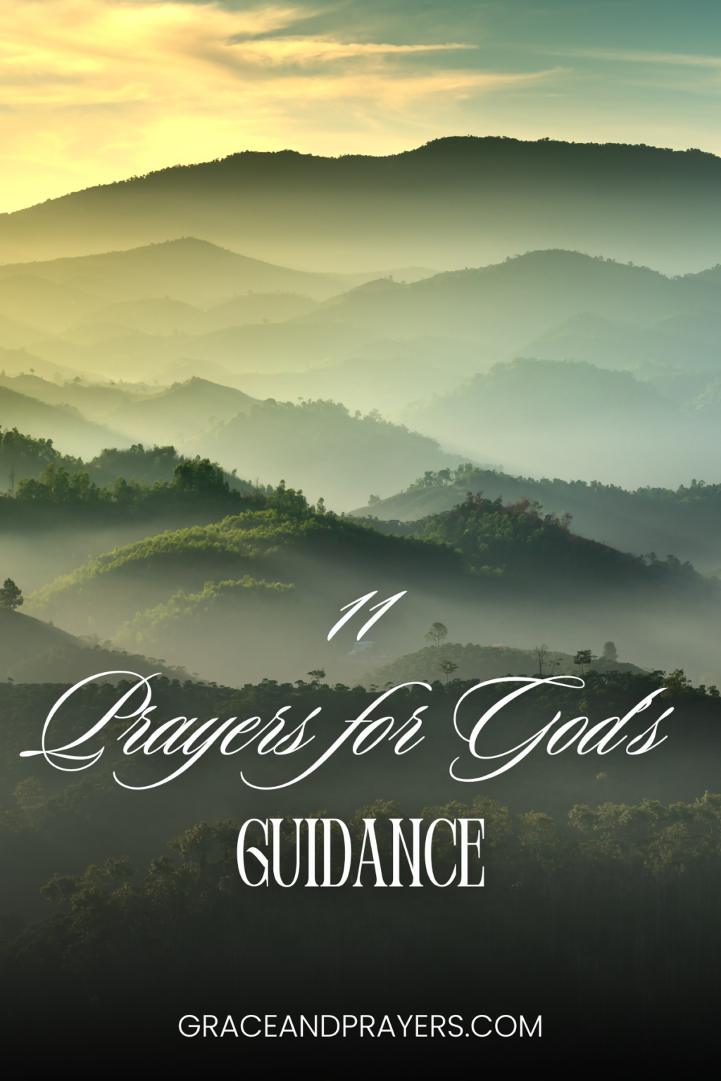 11 Prayers For God's Guidance - Grace and Prayers